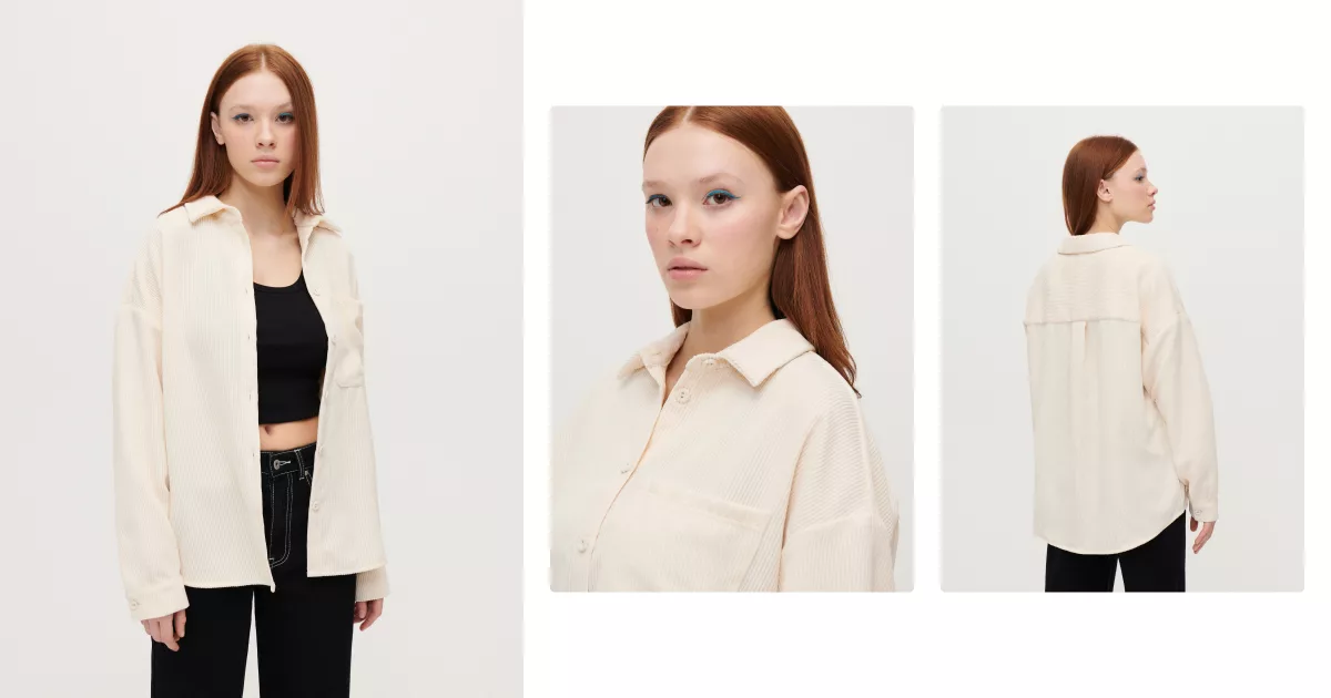 Creează outfituri chic cu o jacheta tip cămașă: îmbină delicatețea ...
