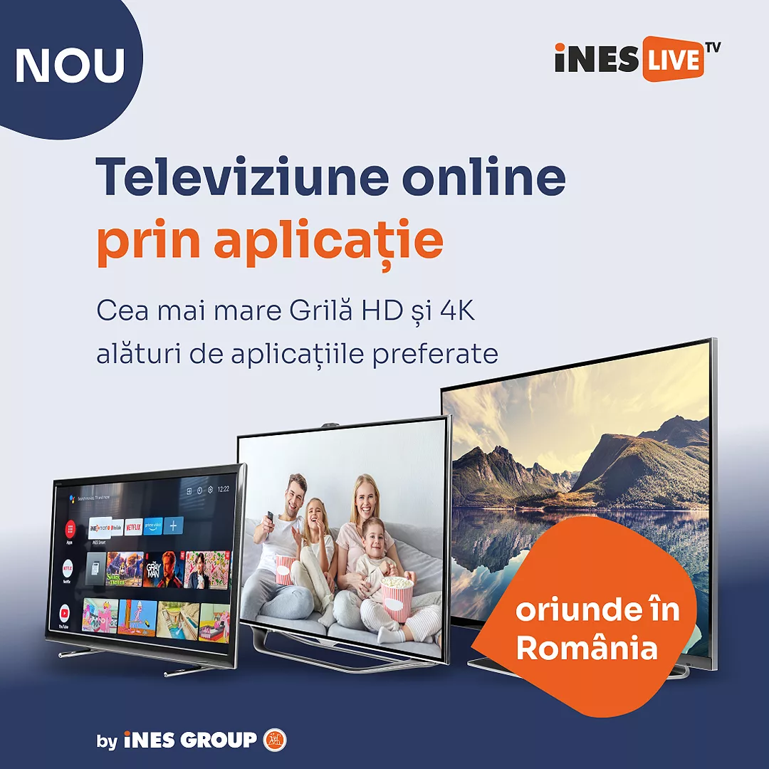 iNES GROUP lansează iNES Live, noua platformă de televiziune prin ...